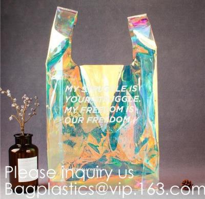 China Custom Clear PVC Transparent Travel Shopping Shoulder Bag 40x30cm Soft Handle Beach Tote for sale