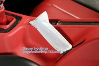China Biodegradable Disposable Car Seat Cover 5 in 1 Kit Protection 18mic Customizable for sale