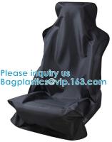 China Universal Nylon Car Seat Cover Set 5pcs 26.5x19x2cm Custom Color for Auto Shops for sale