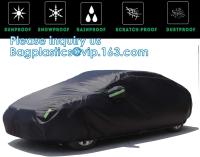 China Outdoor Full Car Cover 190T Polyester UV Protection for Sedan SUV MPV Custom Size for sale