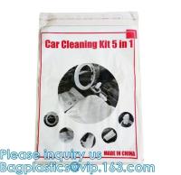 China Universal Disposable Transparent Car Seat Cover Set 5 Seater Waterproof PE Steering Wheel Cover for sale
