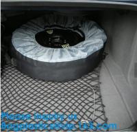 China Tire Cover with Handle Wheel Storage Tote Bags Set of 4 Fit 22-31 Inch Diameter for sale