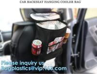 China Collapsible Car Trash Bag 4.5L Waterproof Leakproof Portable Garbage Can with Storage Pockets for Vehicle for sale