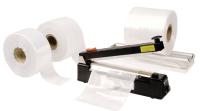 China LDPE Poly Tubing Layflat Roll 100m Heat Sealable Plastic Film for Industrial Packaging for sale