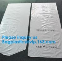 China Biodegradable LDPE Dry Cleaning Garment Bag on Roll 0.5 Mil 64x127cm for sale