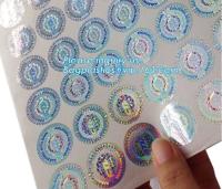 China Custom Die Cut Foil Stamping Waterproof Vinyl PVC Sticker Label Matte Finish 2 Inch for sale