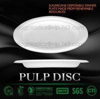 China Compostable Clamshell Take Out Food Containers 8x8 Inch 50 Pack Heavy Duty Sugarcane Fiber for sale
