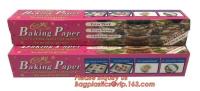 China Food Grade Parchment Paper Roll 15 Inch x 75 Feet Non Stick Baking Paper Slide Cutter for sale