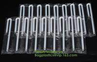 China PLA Drinking Straws, CPLA Giant Straws, Individually Wrapped, Plant Based Compostable Flexi straws, cocktail for sale