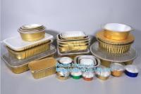 China Disposable Aluminum Foil Pan Rectangle 10 Pack Take Out Food Container with Lid for sale