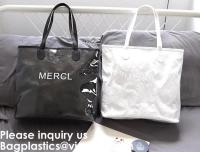 China Custom Tyvek Tote Bag 30x40cm Crossbody Waterproof Craft Paper Shopping Bag for sale