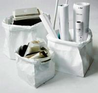 China Custom Tyvek Storage Bag 26x17cm Waterproof Washable Eco Friendly Kraft Paper Pouch for sale