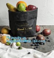 China Custom Tyvek Storage Bag 26x17cm Waterproof Washable Eco Friendly Kraft Paper Pouch for sale