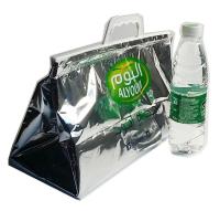 China OPP Milk Tea Tote Bag Biodegradable Drink Handle Cup Carrier for Coffee Shops for sale