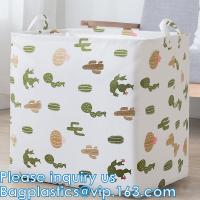 China Collapsible Laundry Basket 82L 600D Oxford Fabric with Aluminum Handle Waterproof Hamper for sale