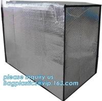 China Moisture Barrier Waterproof Thermal Insulated Pallet Cover 5-25mm Bubble for Transportation for sale