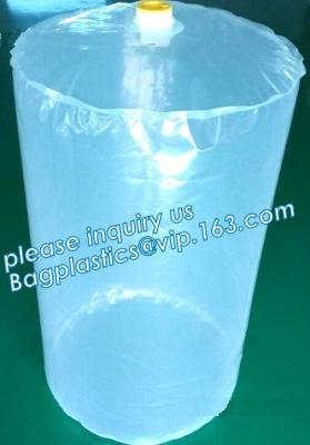 China Round Bottom Drum Liners 0.13mm Thickness Chemical Barrel Liner Bags Moisture Barrier IBC Liner for sale