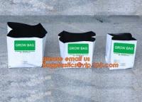 China HDPE LDPE Plastic Grow Bags 1 Gallon 5 Gallon for Horticulture Greenhouse Nursery Plant Cultivation for sale