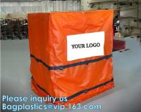 China Waterproof 420D Oxford Outdoor Tarpaulin Pallet Cover 180x120x74cm UV Protection for sale