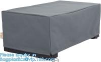 China 600D Water Resistant Garden Furniture Cover Set 4 Piece Patio Bistro Covers for sale