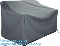 China 600D Water Resistant Garden Furniture Cover Set 4 Piece Patio Bistro Covers for sale