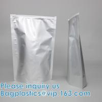China Custom Slider Zipper Pouch Bags 80x80mm to 450x550mm Food Grade Reclosable Plastic for sale