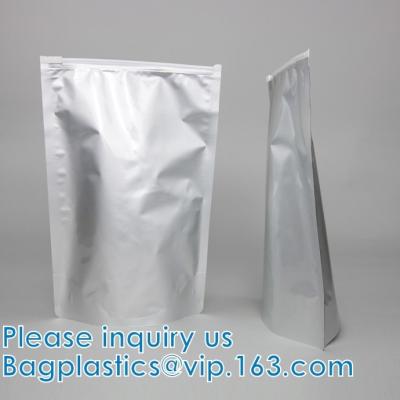 China Custom Slider Zipper Pouch Bags 80x80mm to 450x550mm Food Grade Reclosable Plastic for sale