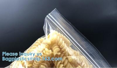 China Eco Friendly Dual Track Double Zipper Seal Bags 50mic Thickness Custom Sizes for Travel Clothes Storage for sale