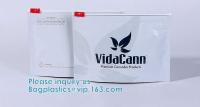 China Child Resistant Locking Pouches ASTM D3475 Zipper Pouch Custom Printed Mylar Exit Bag 20-200 Microns for sale