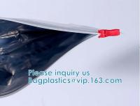 China Child Resistant Locking Pouches ASTM D3475 Zipper Pouch Custom Printed Mylar Exit Bag 20-200 Microns for sale
