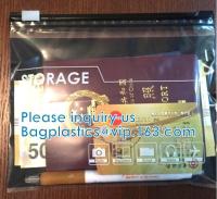 China Food Grade PE Slider Zipper Sealed Bag 80 Micron Reusable Freezer Storage for sale