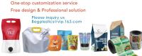 China Custom Flat Bottom Stand Up Pouches 5 mil Thick with Premium Zipper for Food Packaging for sale