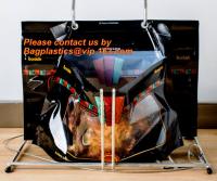 China Custom Rotisserie Chicken Bags Microwave Food Packaging with Zipper Lock 80-200 Micron for sale