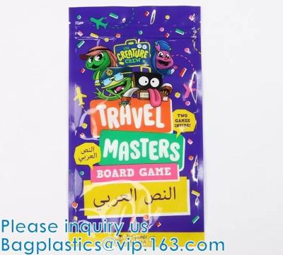 China Custom Logo Resealable Mylar Bags 10x15cm Food Grade Stand Up Pouches with Matte Window for sale