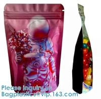 China Custom Matte Finish Reusable Zipper Top Pouches Flat Bottom Bags 6.3 Mil for Coffee Tea for sale
