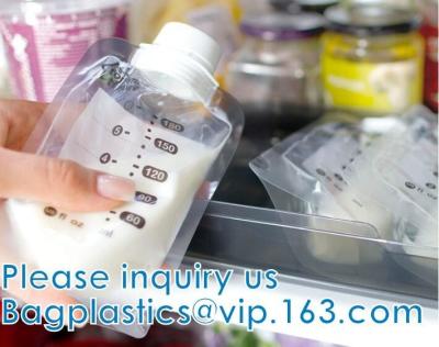China 100% Food Grade Silicone Reusable Breastmilk Storage Bags Leakproof Freezer Safe -20°C to 230°C for sale