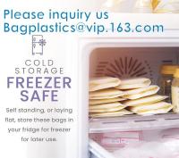 China 100% Food Grade Silicone Reusable Breastmilk Storage Bags Leakproof Freezer Safe -20°C to 230°C for sale