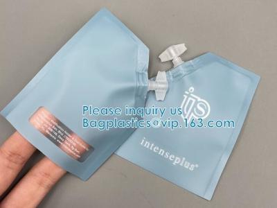 China Reusable LLDPE Breastmilk Freezer Storage Bags 50g Leak Proof Self Standing Milk Pouches for sale