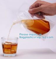 China BPA Free Stand Up Drink Spout Pouch 500ml Leak Proof Water Bottle Nozzle Bag for Beverage Juice Milk Coffee for sale