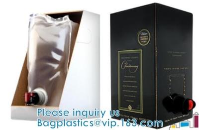 China 1.5L 10L Reusable Bag-in-Box Bags Dual Spout BIB Refill Bladders BPA Free for sale