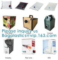 China 1.5L 10L Reusable Bag-in-Box Bags Dual Spout BIB Refill Bladders BPA Free for sale