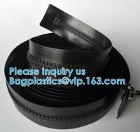China Closed End Waterproof Zipper #5 Nylon Coil 8 Inch Teeth for Bags Luggage Jackets Raincoats for sale