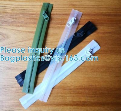 China TPU Airtight Waterproof Zipper 8AM 8# Nylon Teeth 40mm Width for Diving Suits for sale
