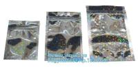China Resealable Foil Mylar Bags 7.5x10cm 100 Pack Smell Proof Aluminum Zipper Pouch for sale