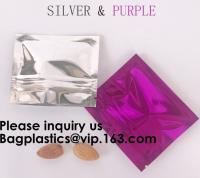 China Child Resistant Smell Proof Mylar Pouches 28g ASTM D3475 Certified Locking Bags for sale