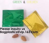 China Child Resistant Smell Proof Mylar Pouches 28g ASTM D3475 Certified Locking Bags for sale