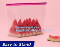 China Slider Zipper, Sorting, Organizing, Frosted Zip Bags, packing merchandise, Multipurpose Reusable for sale