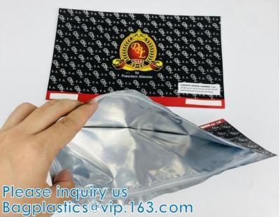 China Custom Printed Slide Zipper Top Pouch Bags 80-150 Micron Food Beverage Packaging for sale