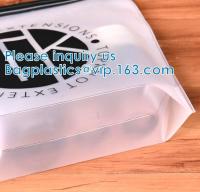 China Custom Biodegradable Cosmetic Makeup Pouch with Zipper Travel Toiletry Bag 20x15cm for sale