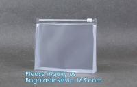 China Wholesale Custom Logo PVC Zipper Pouch Bag 19x15.5cm Transparent Waterproof Makeup Cosmetic Storage for sale